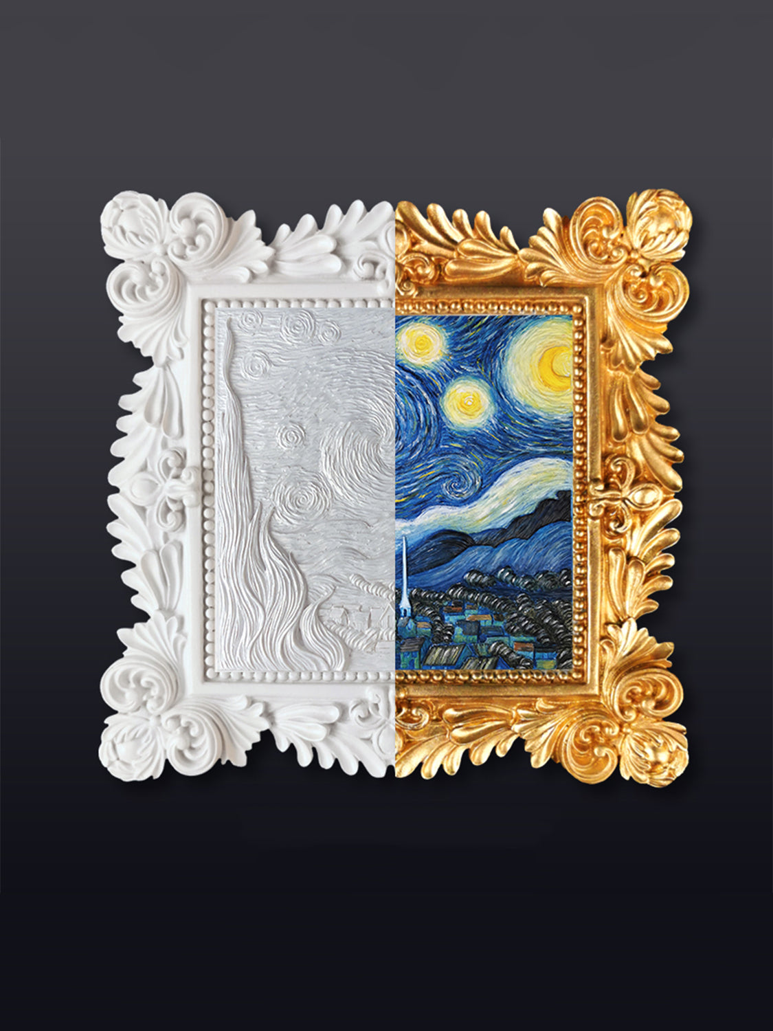 Relief Van Gogh's Starry Night DIY 3D Oil Painting Kit – The Good Life Vibe